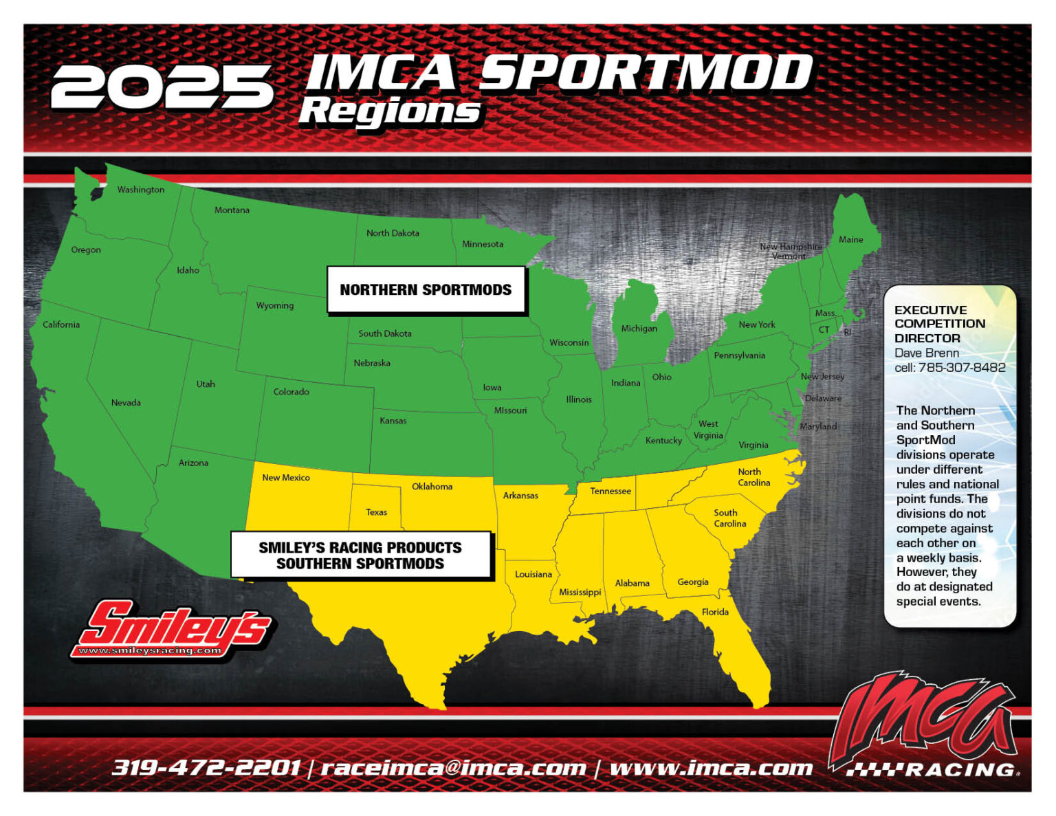 SportMod Decal Placement - IMCA - International Motor Contest Association