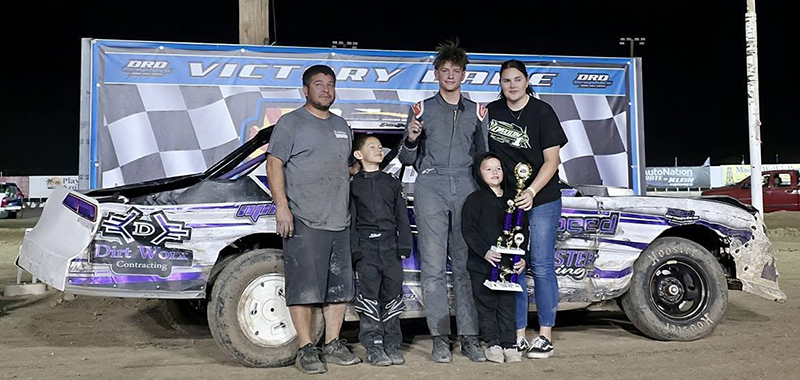 Baca Charges Deep to Sweep IMCA Modified Weekend at Central Arizona ...