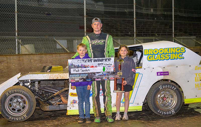Matt Sanders Surges from Ninth to Score SportMod Victory at CGS - IMCA ...