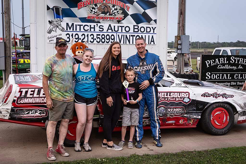 Olson Doubles Up in Stock Cars at Benton County - IMCA - International ...
