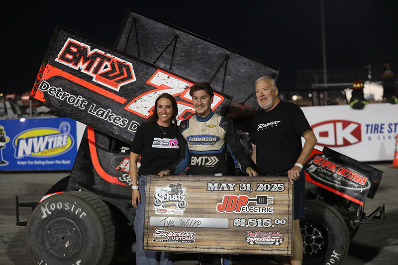 Tye Wilke Powers to Danny Schatz Memorial Sprint Car Victory at Red ...