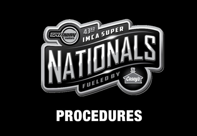 Super Nationals Driver Information - IMCA - International Motor Contest ...