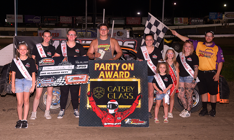 Richards Charges from 12th to Eagle Raceway Hobby Stock Victory - IMCA ...