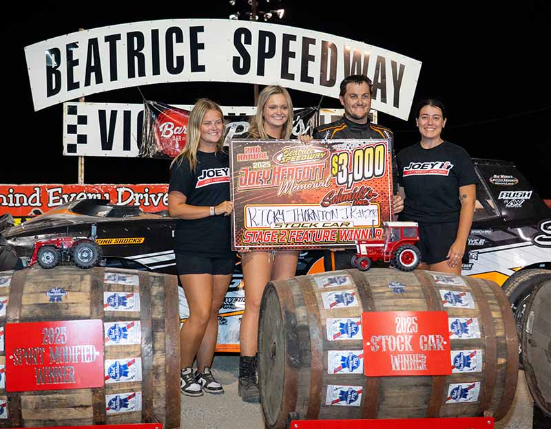 Thornton and Carter Split Stock Car Segments at Joey Hergott Memorial ...