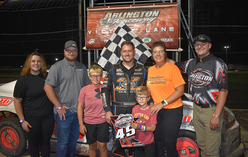 Looft Snatches Arlington Stock Car Victory in Last-Lap Thriller - IMCA ...