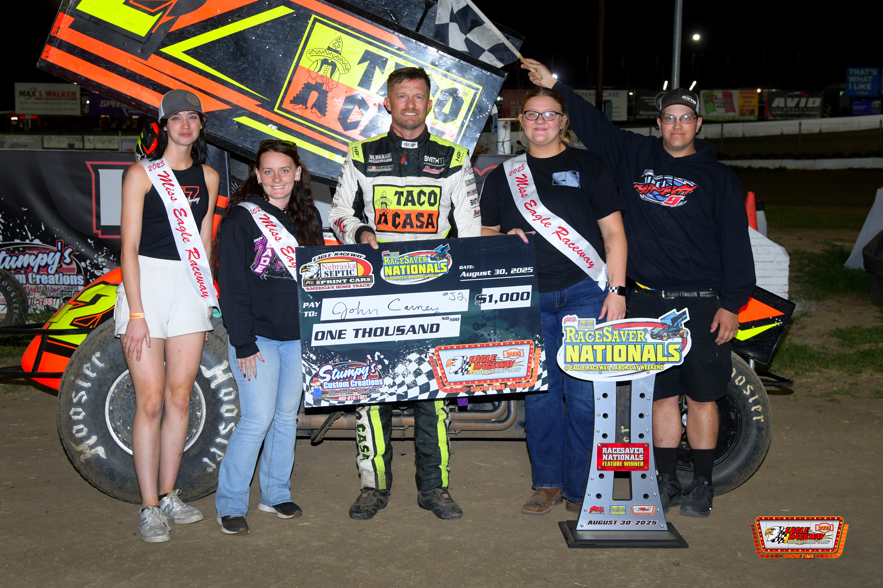 Bolden and Carney Capture RaceSaver Nationals Qualifiers as Main Event Postponed to 2026 - IMCA ...
